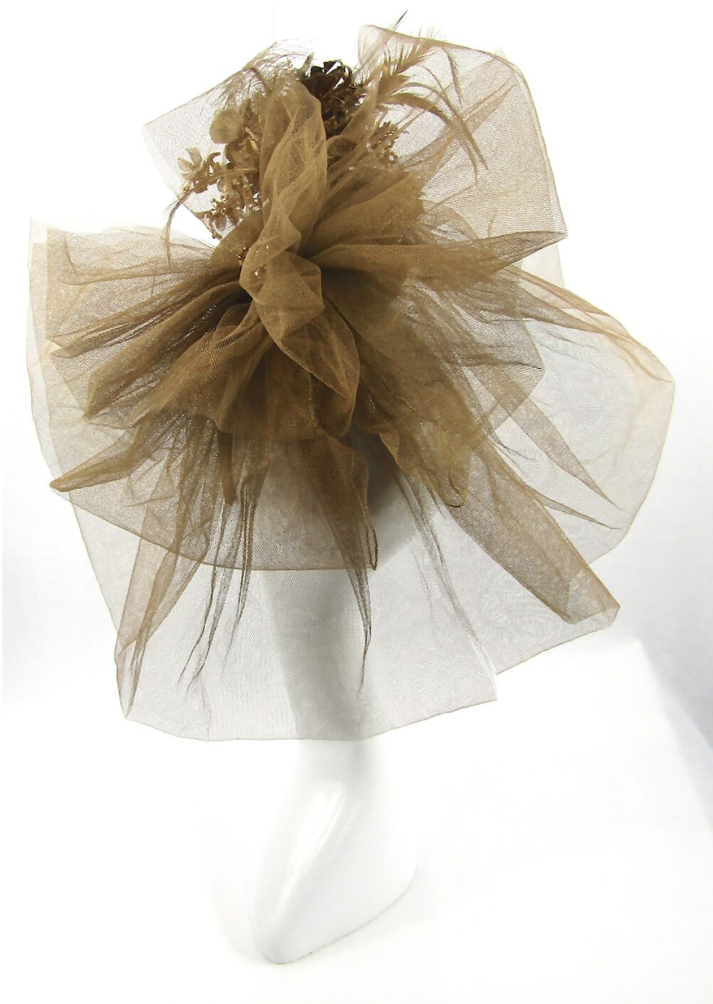 Gold Mini Bowler Hat Wedding Hat Royal Ascot Races Special Occasion He ...