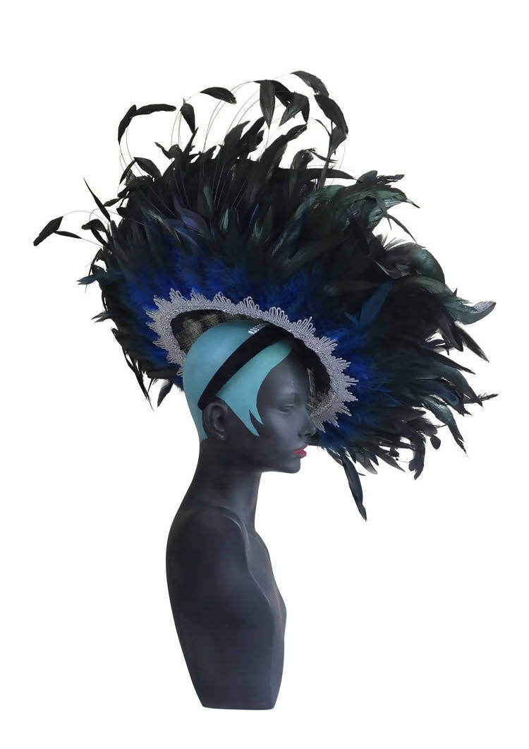 The Dream Black Disc Hat – The Hat Circle by X Terrace
